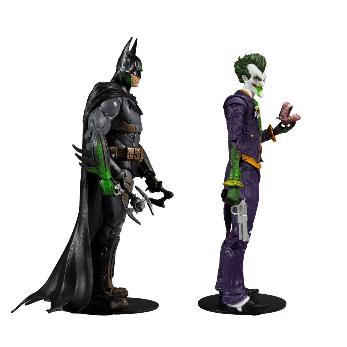 DC Multiverse Batman Arkham Asylum - Batman and Joker (Variant) 7" Inc ...