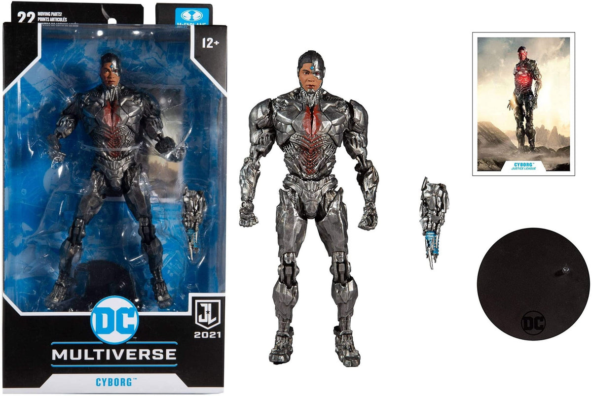 DC Multiverse Justice League Movie Cyborg 7" Inch Action Figure - McFa ...