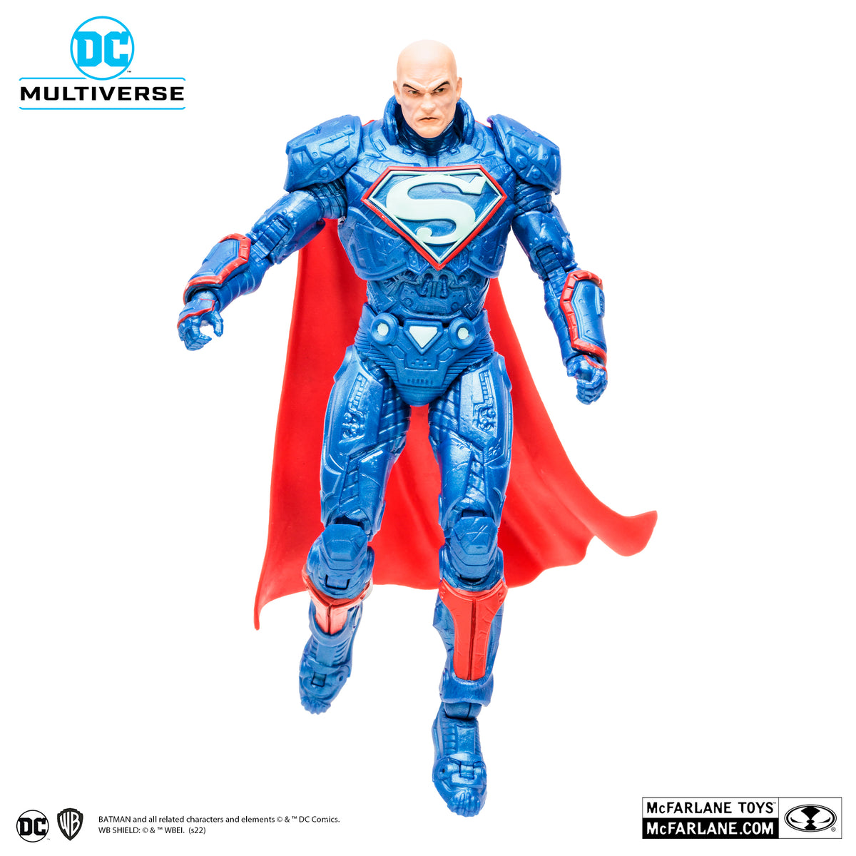DC Multiverse Lex Luthor Power Suit (Gold Label) 7" Inch Scale Action ...