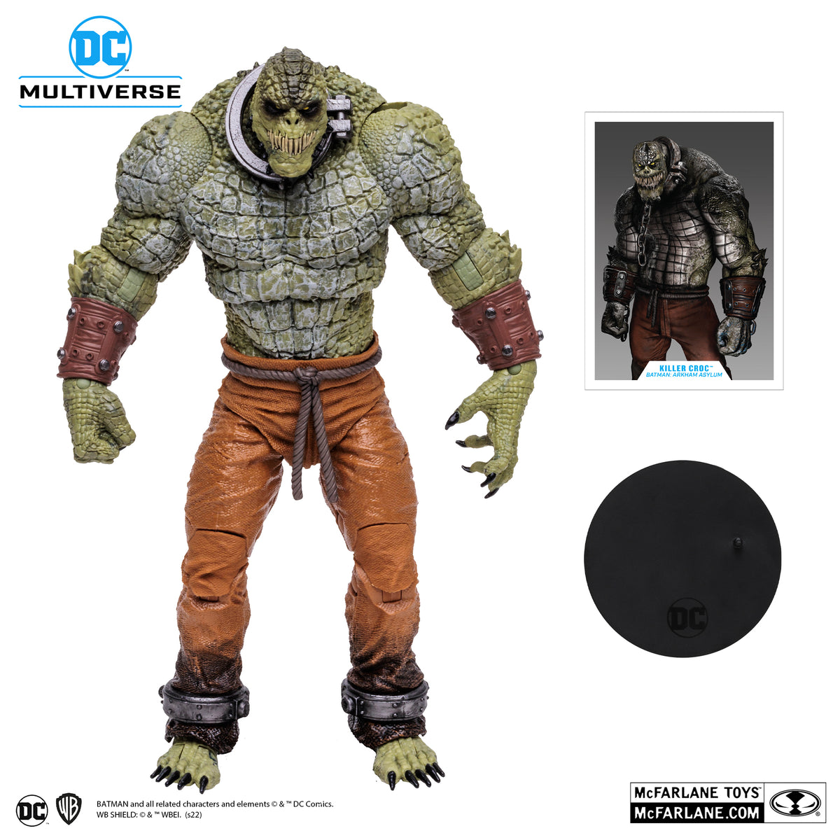 DC Collector Megafig Killer Croc Action Figure - McFarlane Toys – Props ...