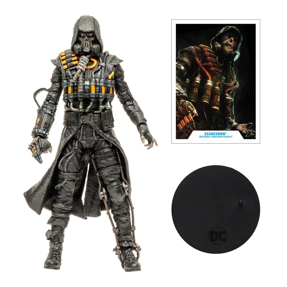 DC Multiverse Scarecrow (Batman: Arkham Knight) 7" Inch Scale Action F ...