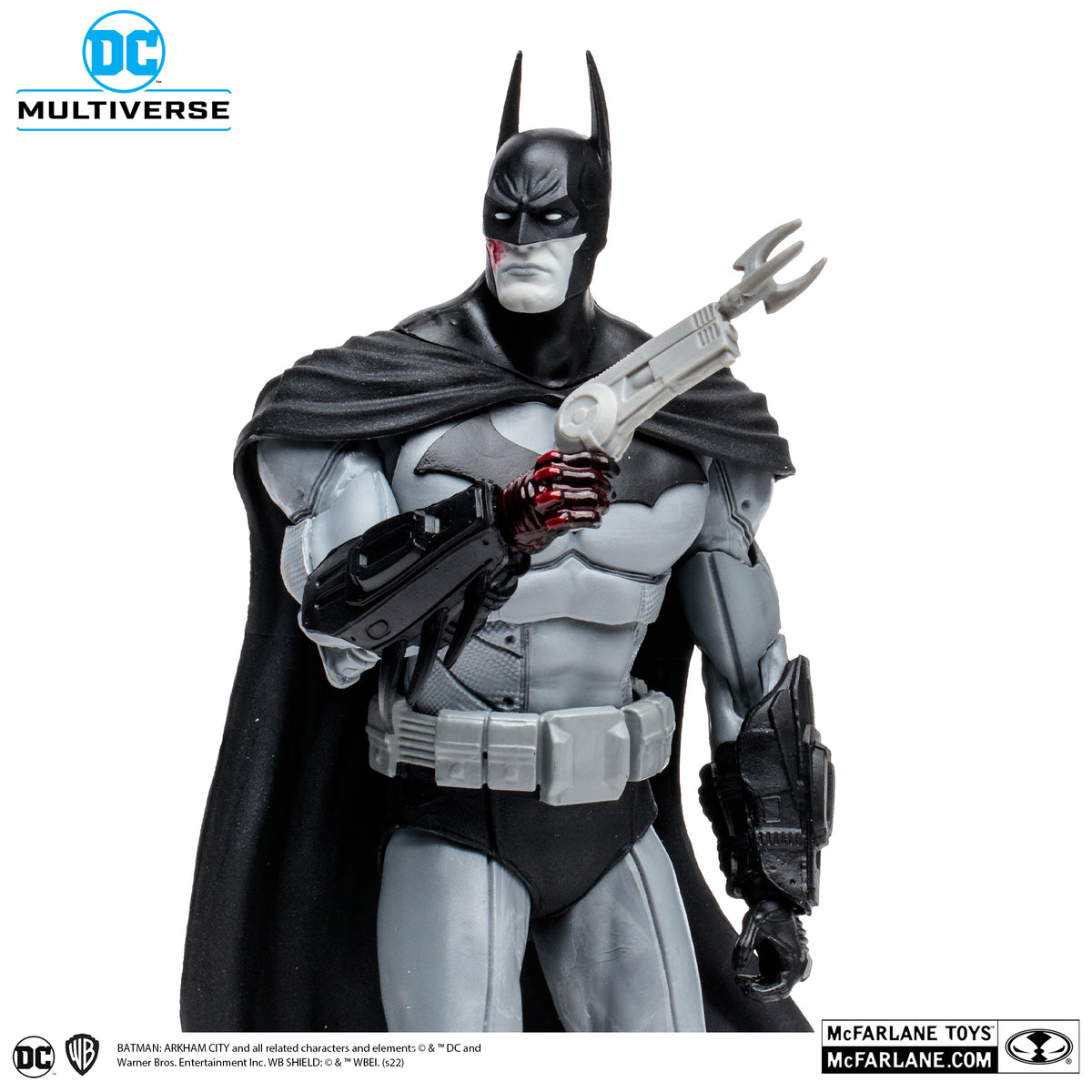 DC Multiverse Batman: Arkham Wave 1 Full Set (Gold Label) (Build a Fig ...