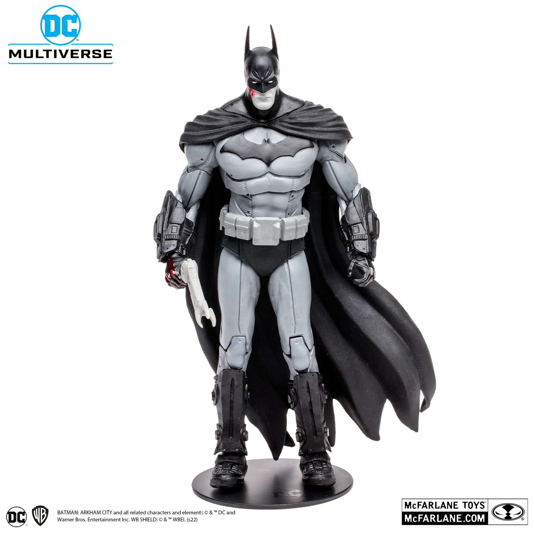 DC Multiverse Batman: Arkham Wave 1 Full Set (Gold Label) (Build a Fig ...