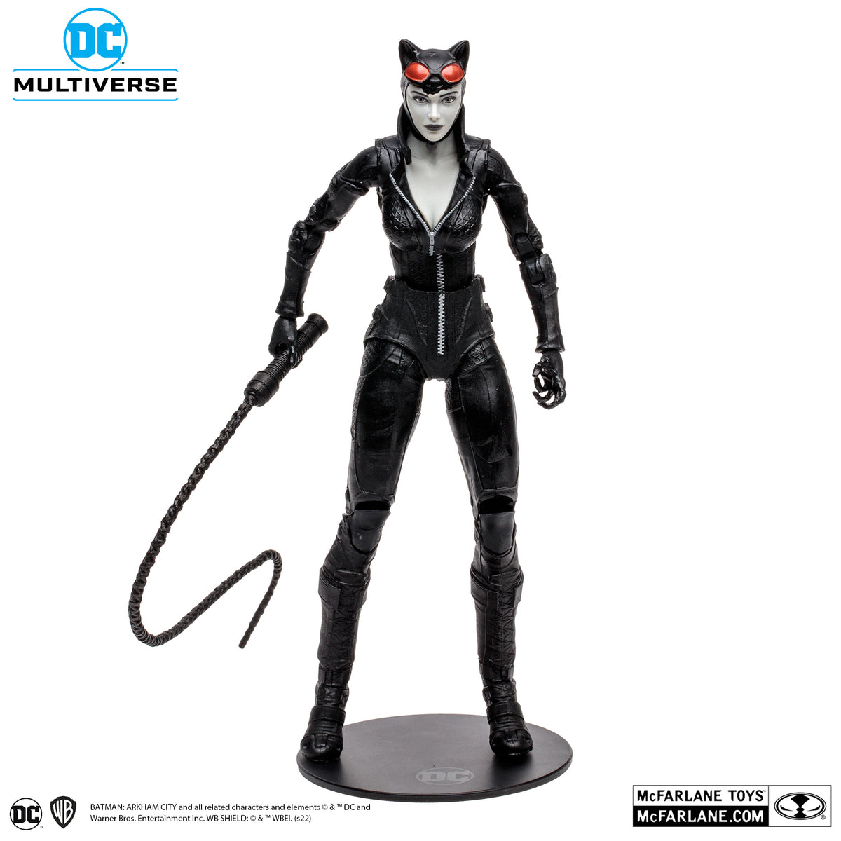 DC Multiverse Batman: Arkham City Catwoman (Gold Label) (Build a Figur ...
