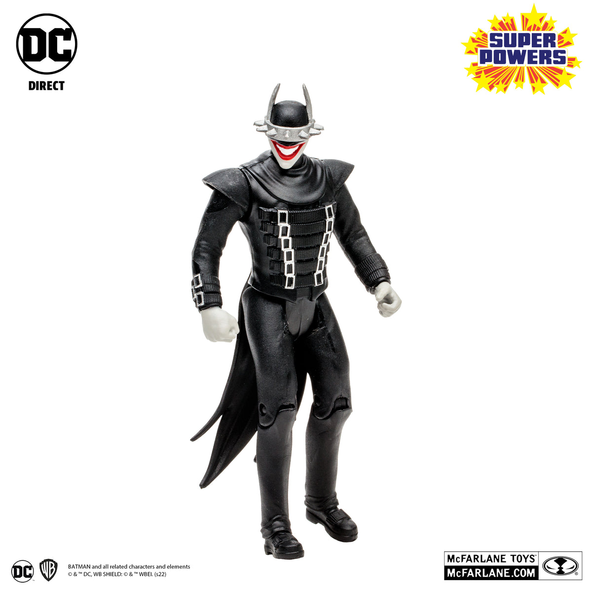 Super Powers The Batman Who Laughs 5" Inch Scale Action Figure - (DC D ...