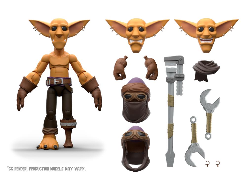 Plunderlong Tinker Rusty 1:12 Scale Action Figure – Props & Replicas.co.uk