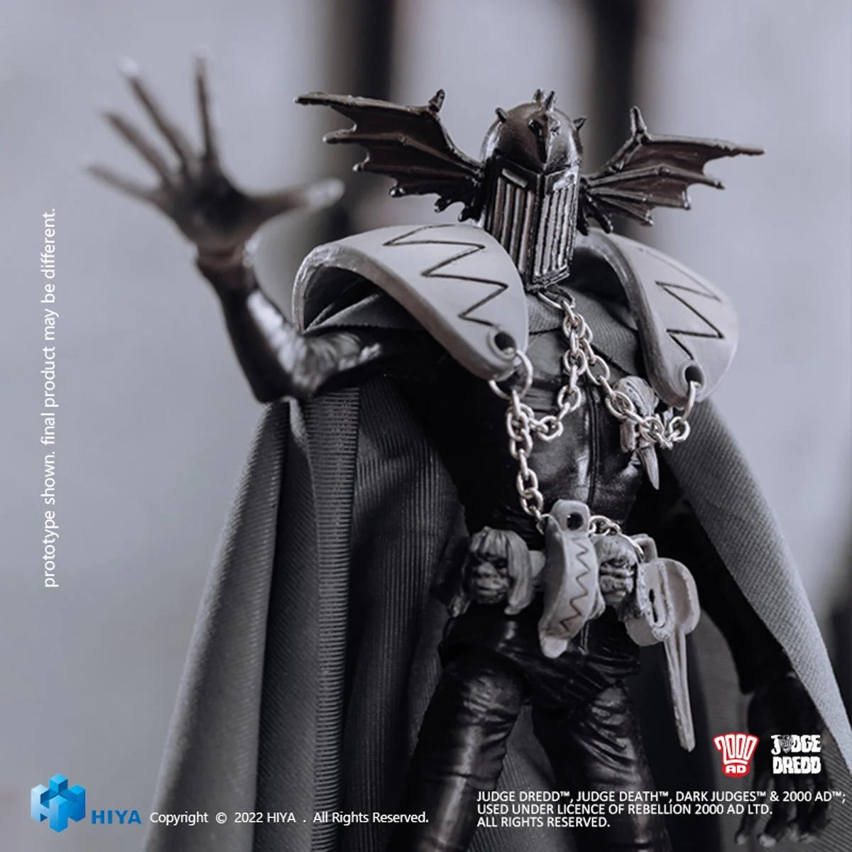 Judge Dredd Exquisite Mini: Judge Fear Black and White (Previews Exclu ...