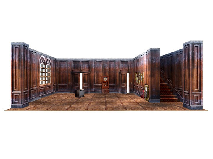 Extreme-Sets Mansion Pop-Up 1:12 Scale Diorama – Props & Replicas.co.uk