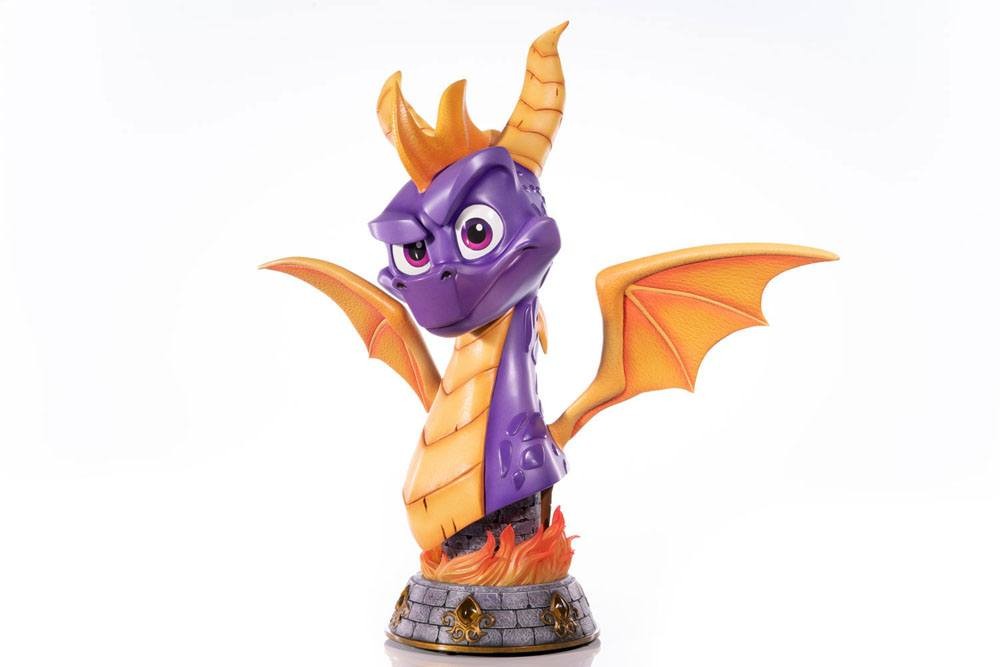 First4Figures - Spyro The Dragon Life-Size Bust Resin Statue Figure ...