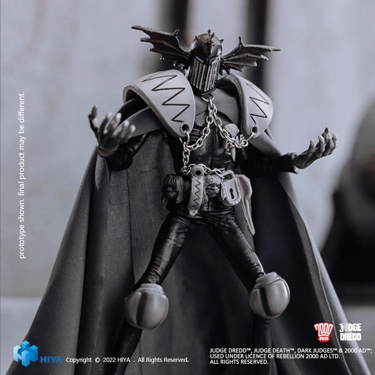 Judge Dredd Exquisite Mini: Judge Fear Black and White (Previews Exclu ...
