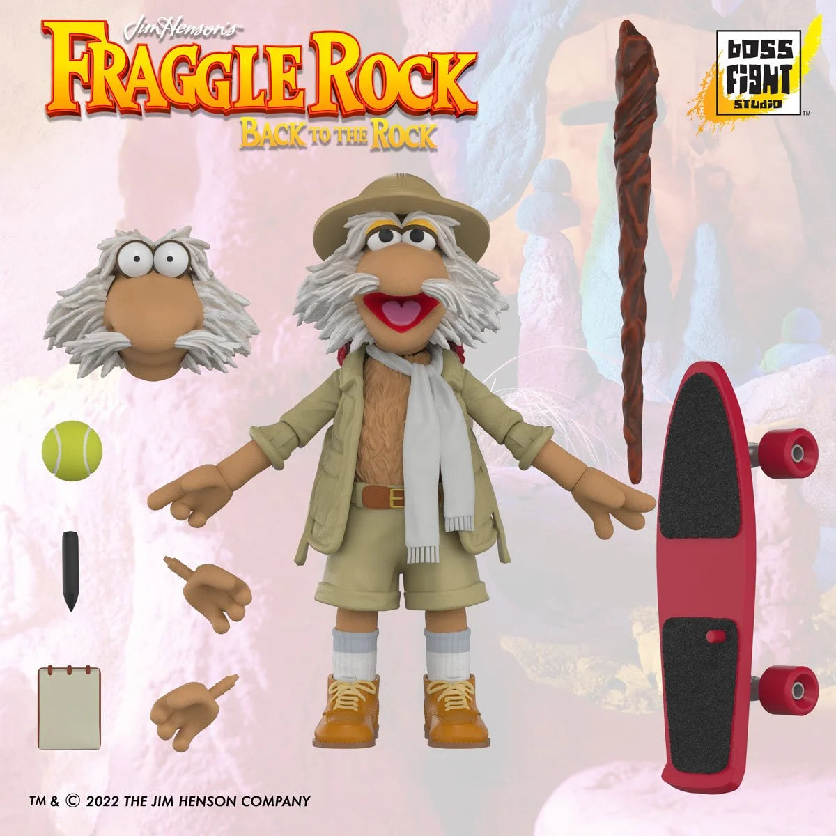 Fraggle Rock Uncle Traveling Matt 5" Scale Action Figure - Boss Fight ...