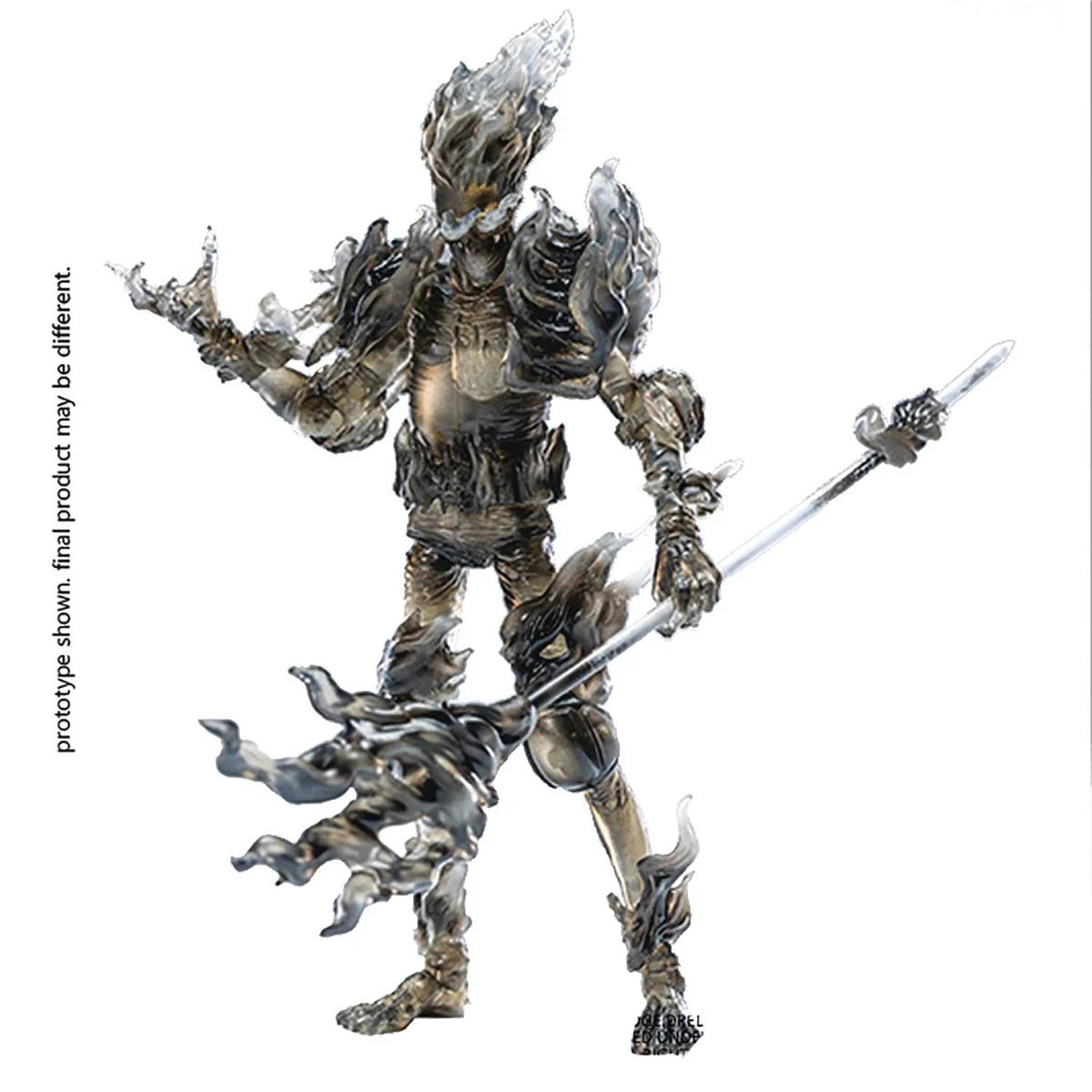 Judge Dredd Exquisite Mini: Judge Fire Black and White (Previews Exclu ...