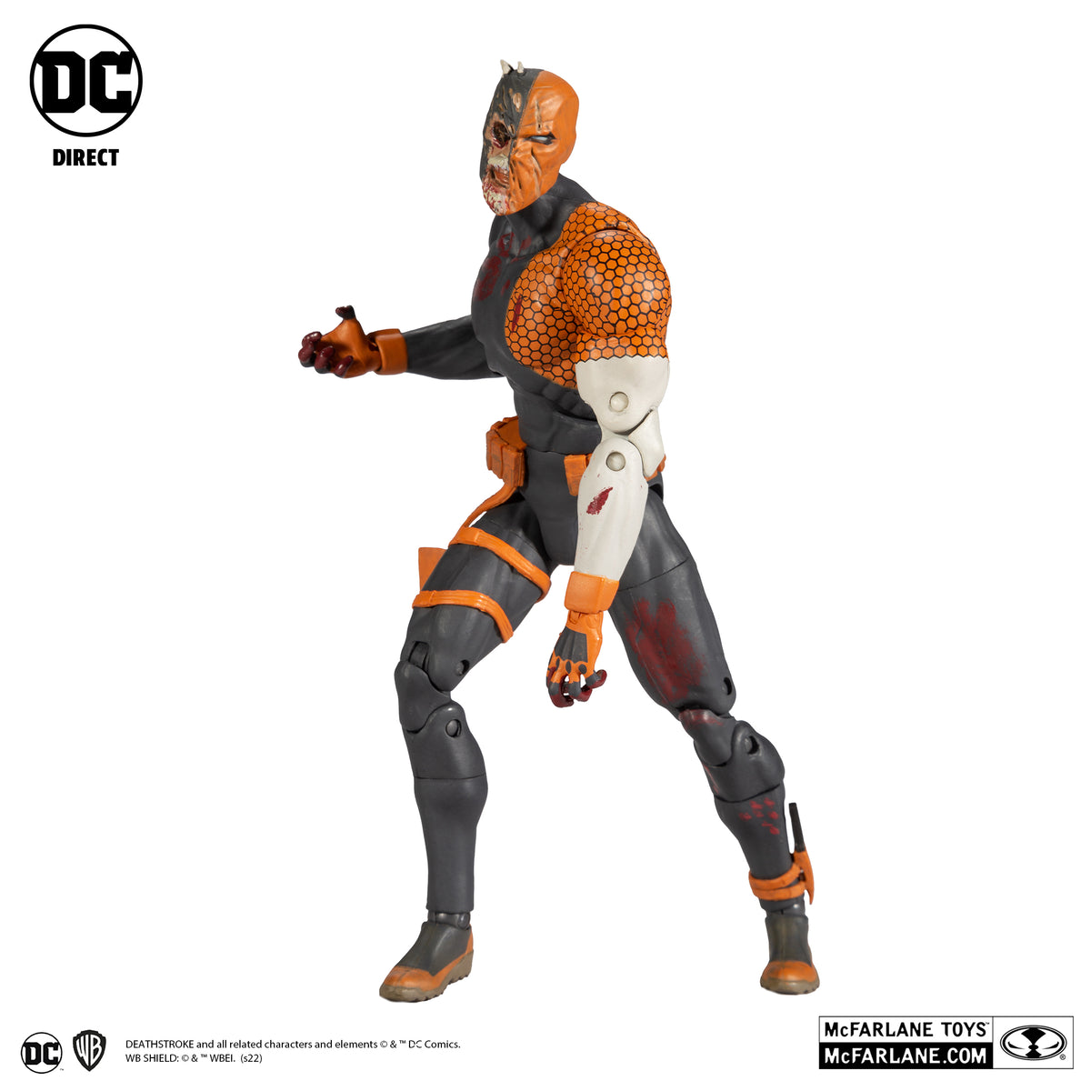DC Essentials DCeased Unkillables Deathstroke 7" Inch Scale Action Fig ...