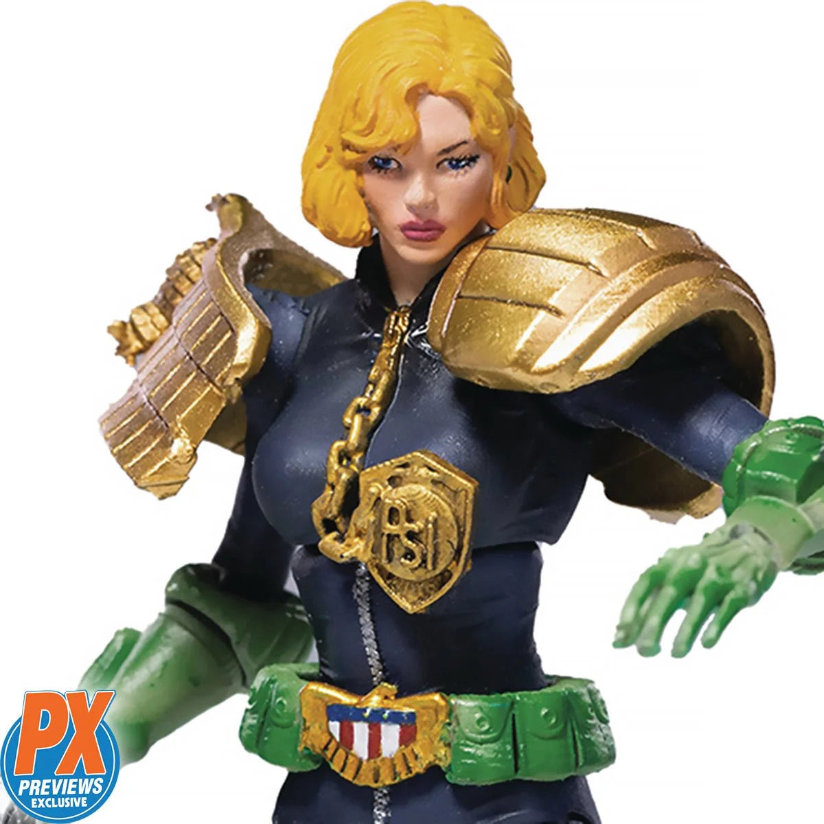 Judge Dredd Exquisite Mini: Judge Anderson (Previews Exclusive) 1:18 S ...