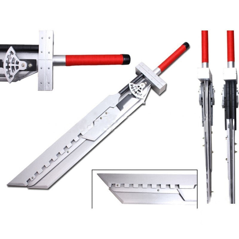 Final Fantasy Cloud Buster Strife Broadsword Sword Disassembly Cosplay ...