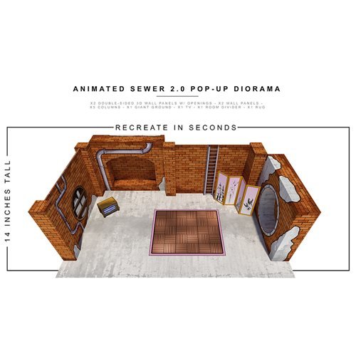 Animated Sewer 2.0 Pop-Up 1:12 Scale Diorama - Extreme Sets – Props ...