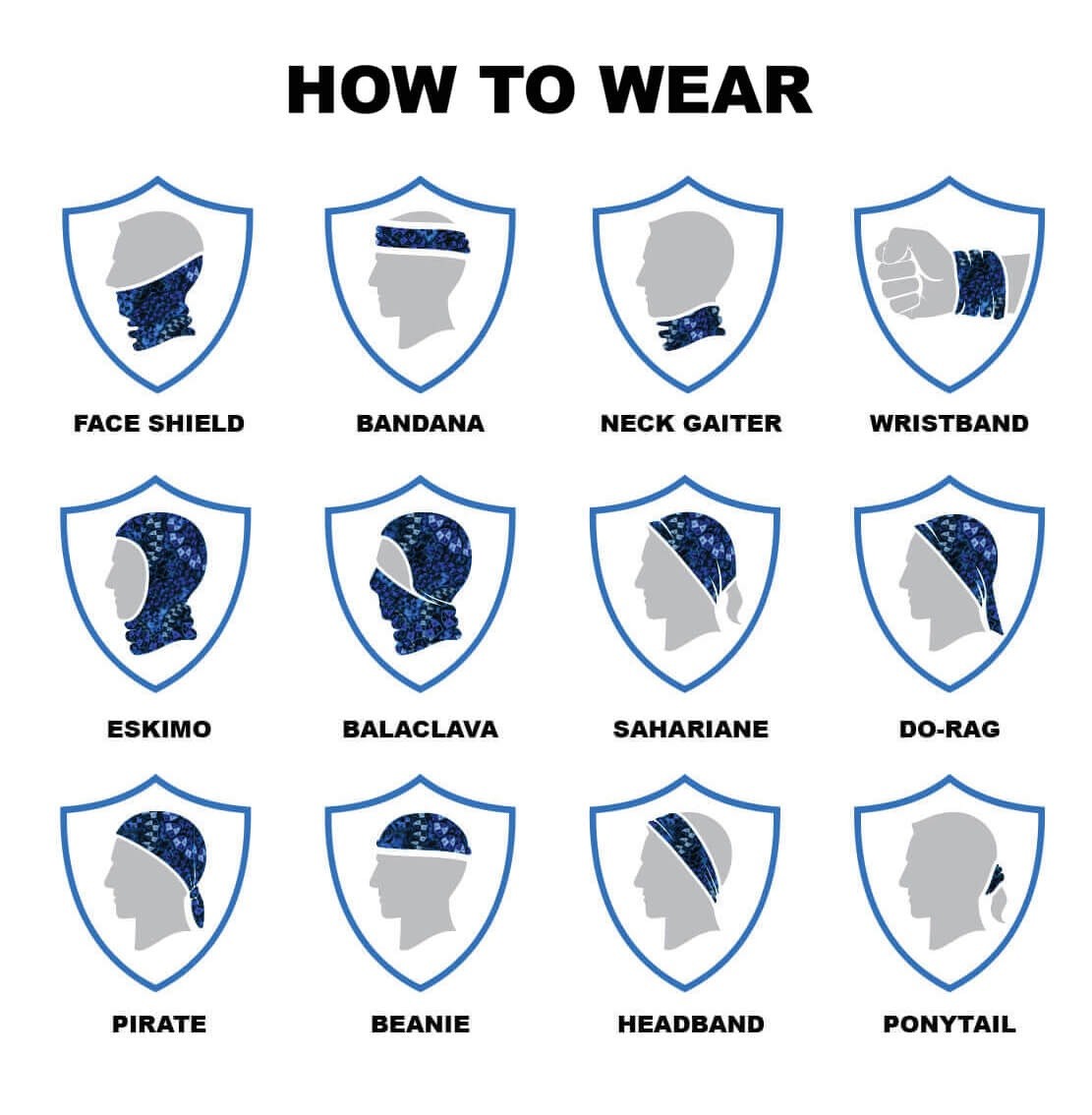 The Joker Suicide Squad 'Jared Leto' Style Mask Motorcycle Biker Scarf ...