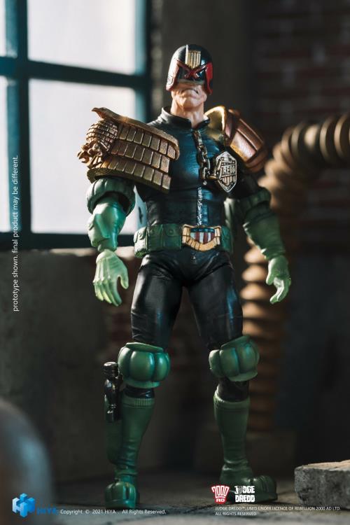 Judge Dredd Exquisite Mini: Judge Dredd (PX Exclusive) 1:18 Scale Figu ...