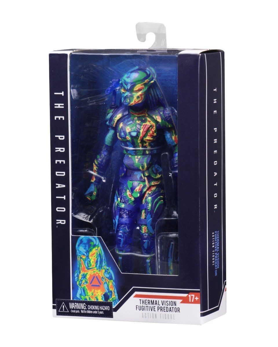 Predator (2018) 7" Action Figure: Thermal Vision Fugitive Predator - N ...