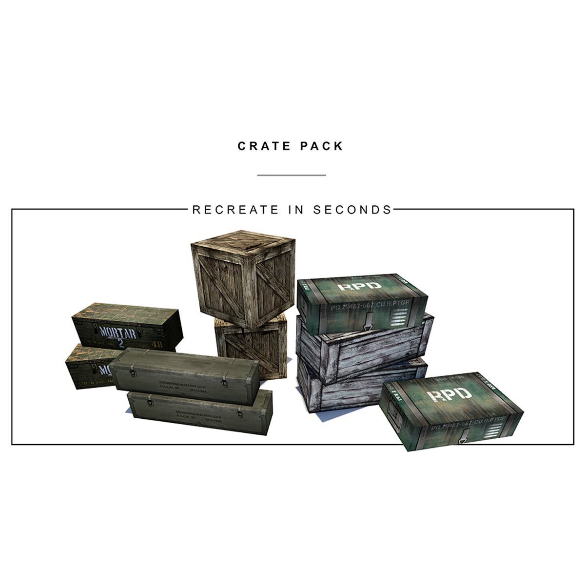 Crate Pack Pop-Up 1:12 Scale Diorama - Extreme Sets *SALE!* – Props ...