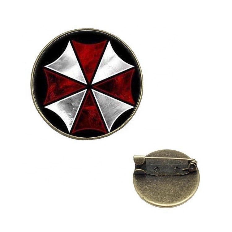 3D Resident Evil Pin / Brooch – Props & Replicas.co.uk