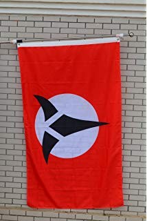 Star Trek Klingon Flag / Banner 3 x 5ft – Props & Replicas.co.uk