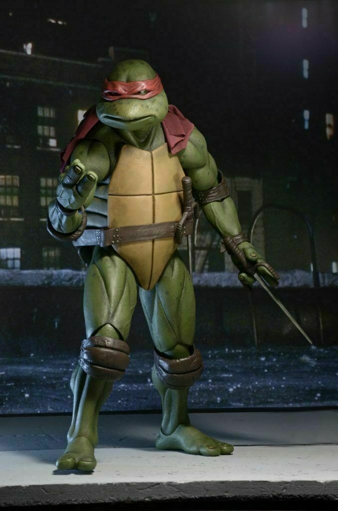 Official Teenage Mutant Ninja Turtles (1990 Movie) – 7" Scale Action F ...