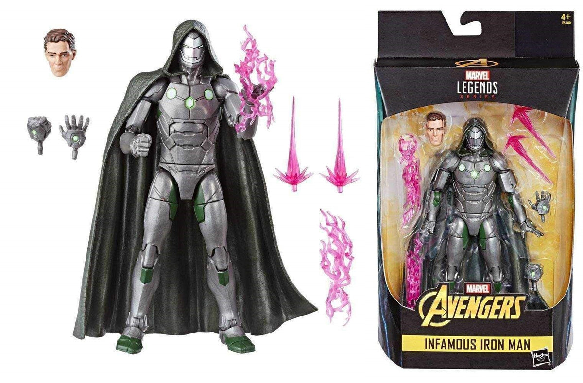 Hasbro Marvel Legends Series 6 Inch Action Figure Infamous Iron Man ...