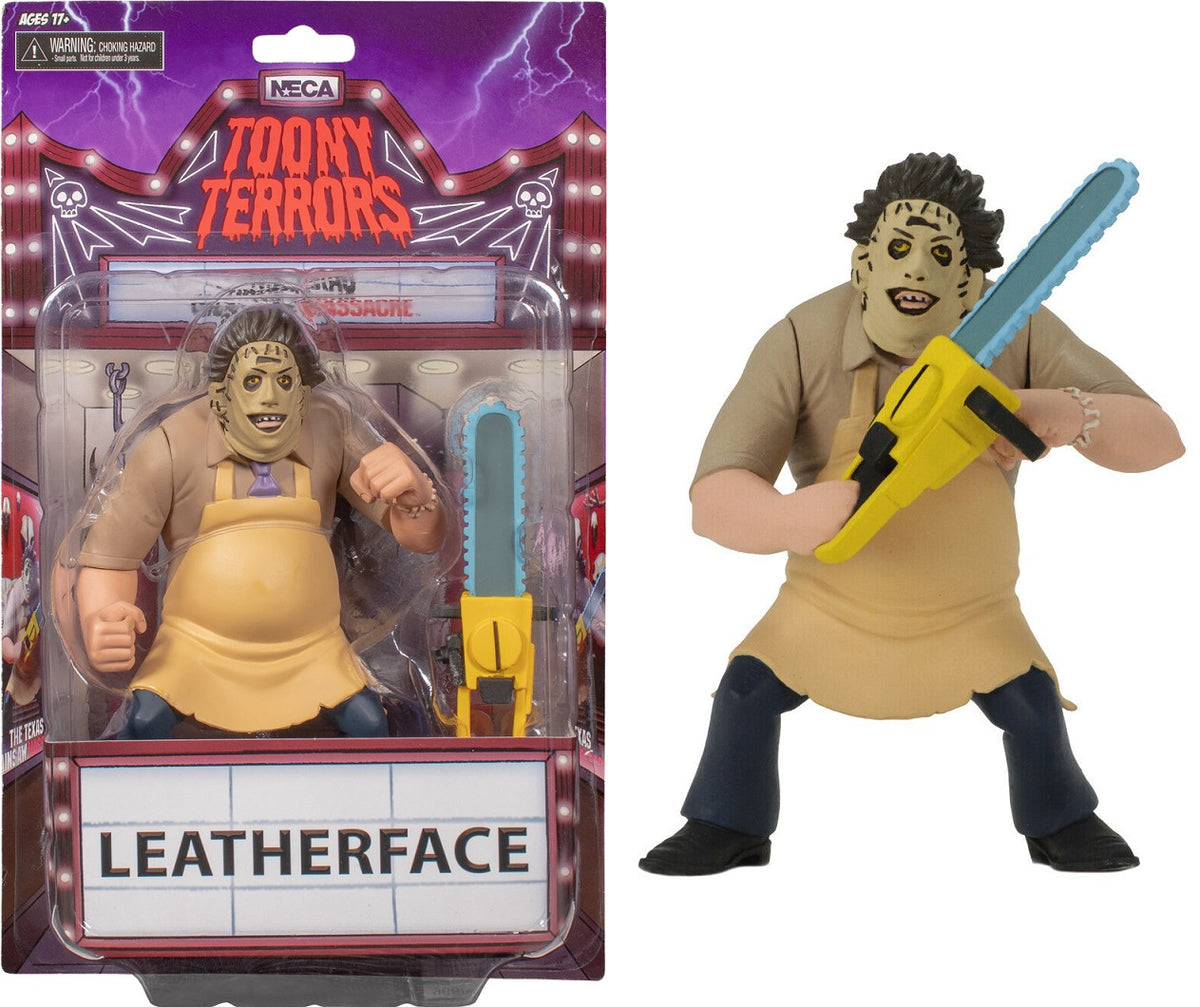 NECA Toony Terrors Texas Chainsaw Massacre Leatherface Series 2 6" Sca ...