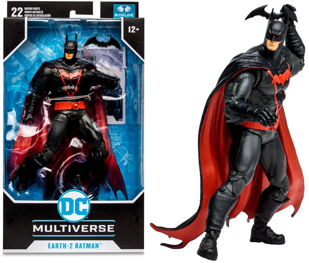 DC Multiverse Batman Earth-2 (Batman: Arkham Knight) 7" Inch Scale Act ...