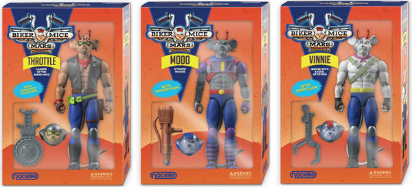 Biker Mice from Mars Wave 1 (Full set of 3) - The Nacelle Company ...