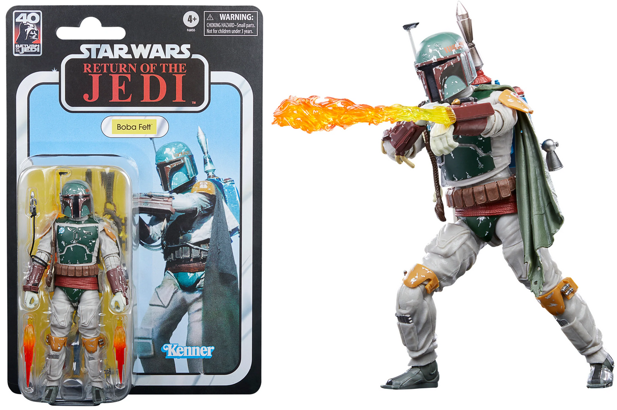 Star Wars The Black Series Return of the Jedi 40th Anniversary Boba Fe ...
