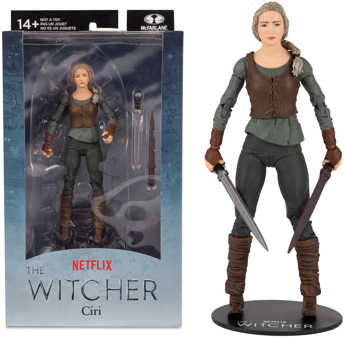 The Witcher (Netflix - Season 2) Ciri 7" Inch Scale Action Figure - Mc ...