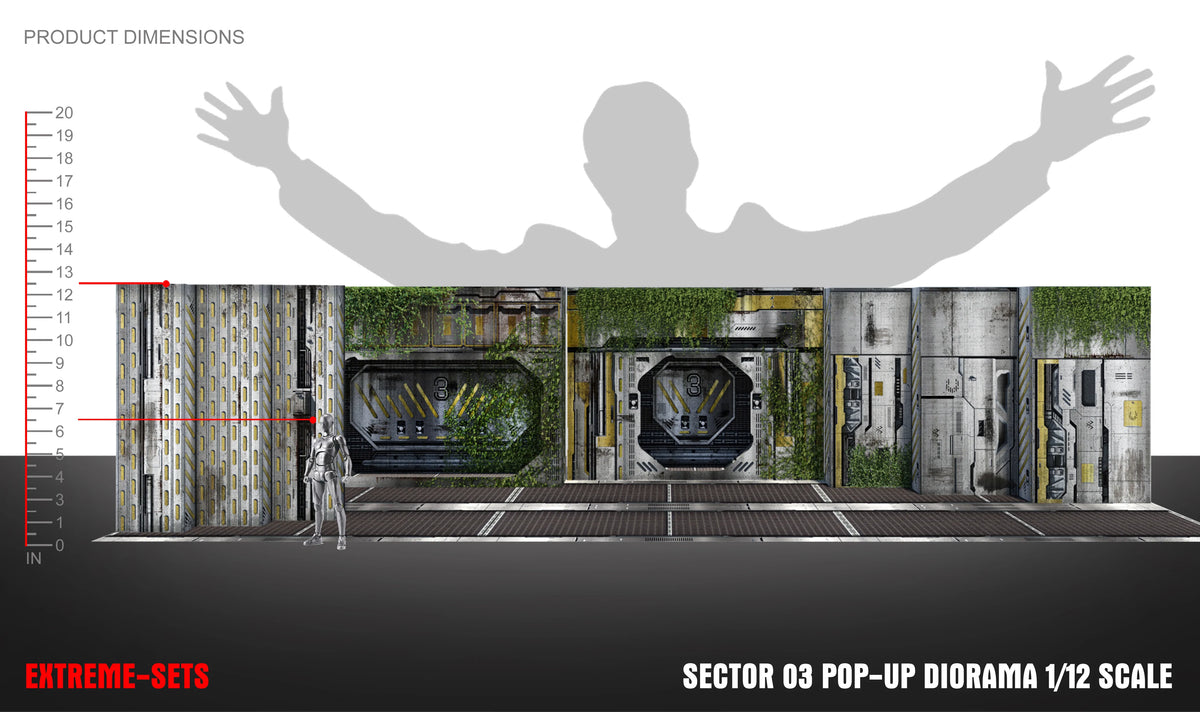 Sector 03 Docking Bay Pop-Up 1:12 Scale Diorama - Extreme Sets – Props ...