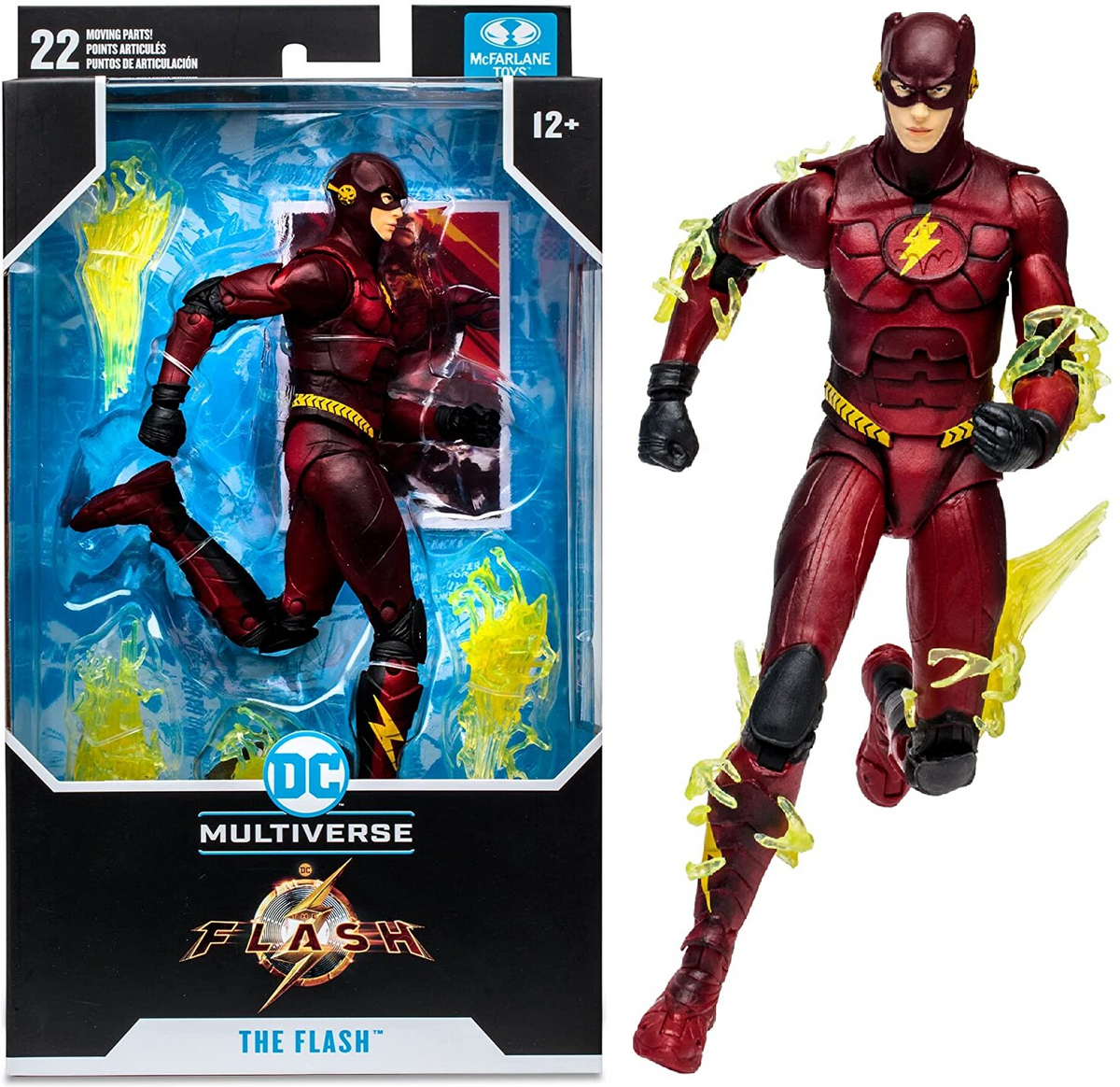 DC Multiverse The Flash Batman Costume (The Flash Movie) 7" Inch Scale ...