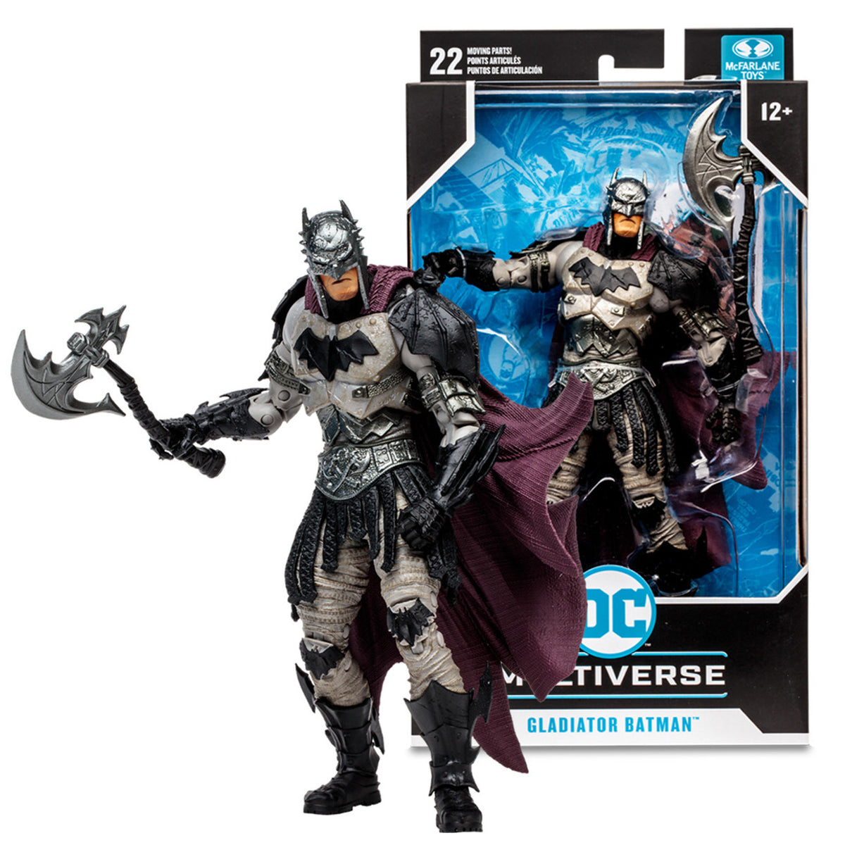 DC Multiverse Gladiator Batman (Dark Nights Metal) 7" Inch Scale Actio ...