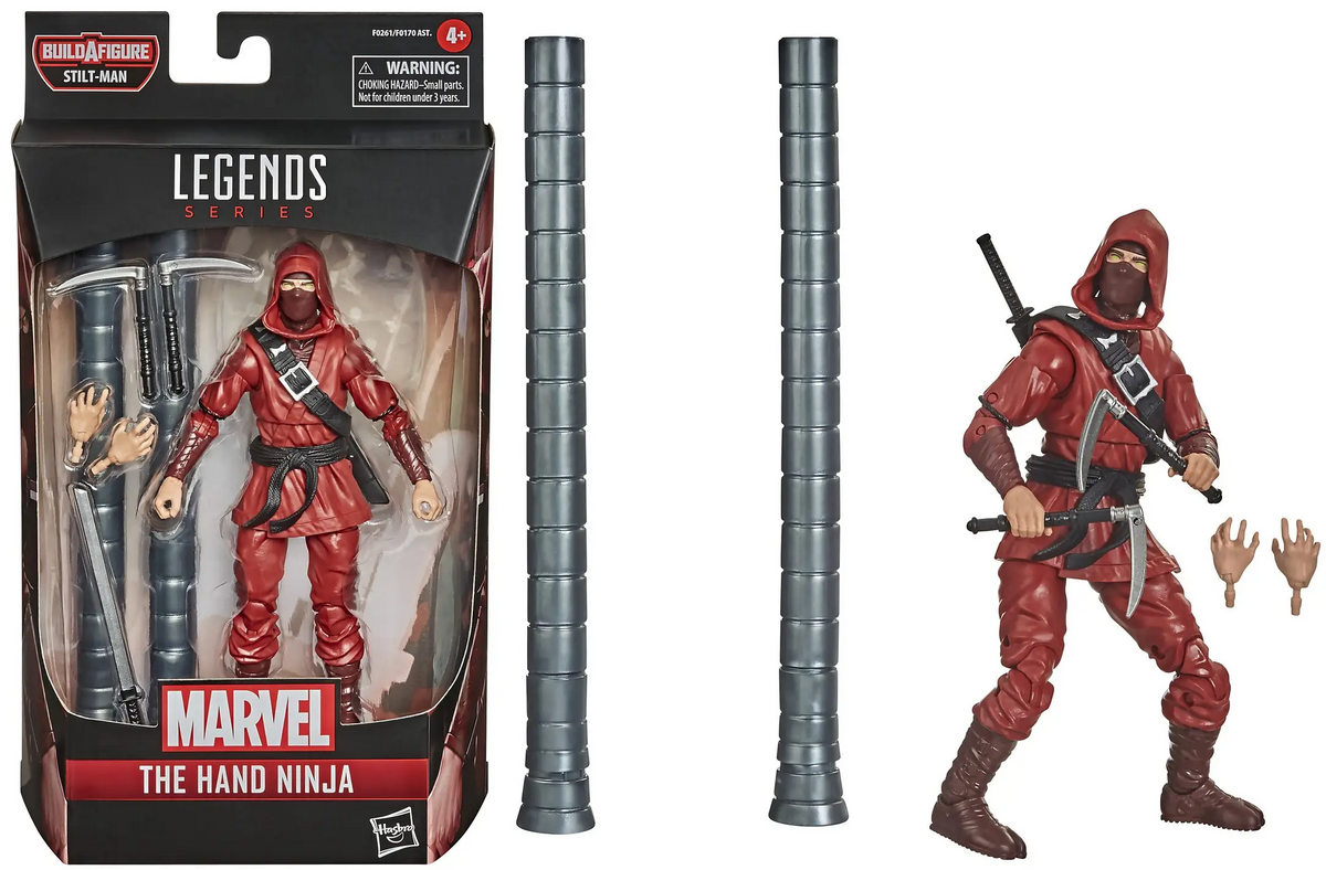 Marvel Legends The Hand Ninja Figure 6" Inch Action Figure - Hasbro ...
