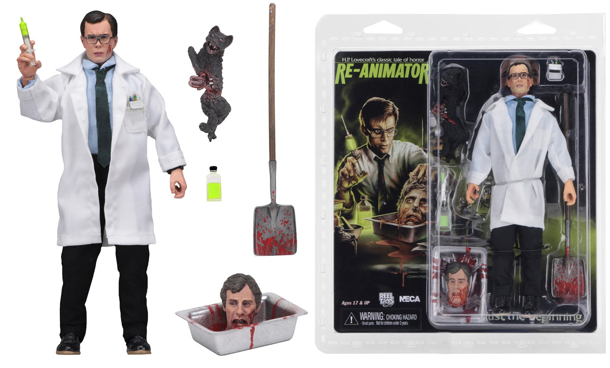 Re-Animator Herbert West 8" Inch Action Figure - NECA – Props ...