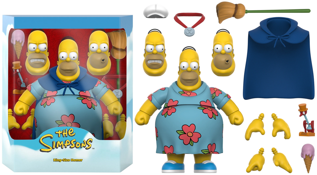 The Simpsons ULTIMATES! Wave 4 - Set of 4 Figures (Devil Flanders, Kin ...