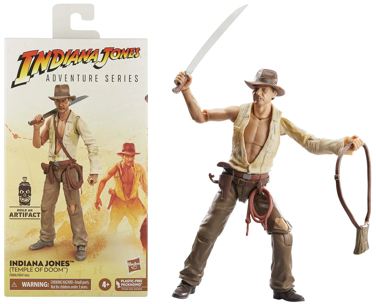Indiana Jones Adventure Series Indiana Jones (Temple of Doom) 6" Inch ...