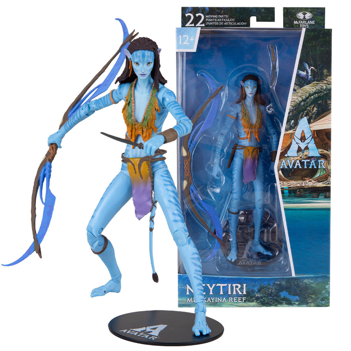 Avatar: The Way of Water Neytiri Metkayina Reef 7" Scale Action Figure ...