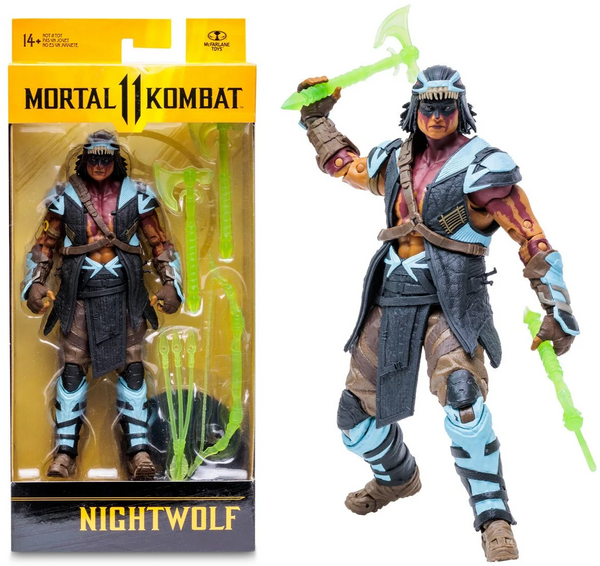Mortal Kombat Nightwolf 7" Action Figure - McFarlane Toys – Props ...