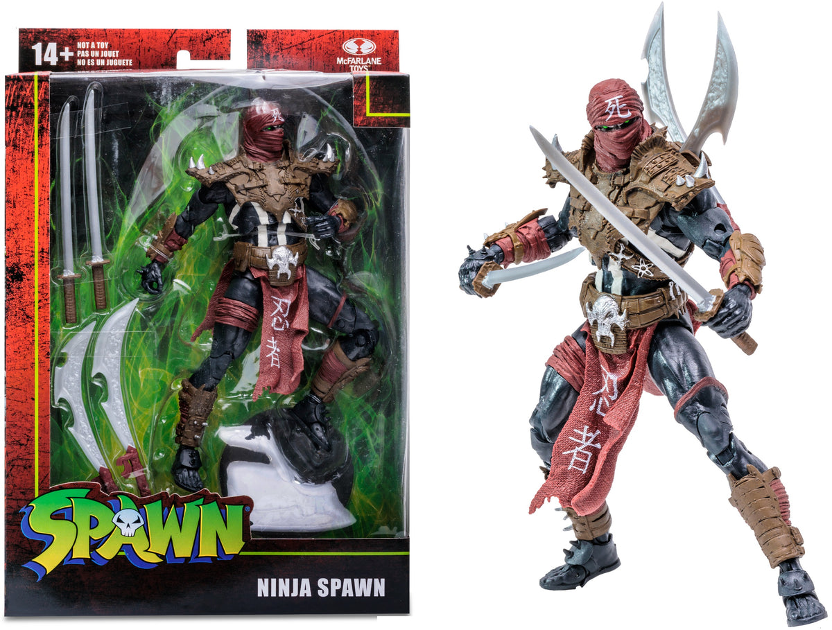Spawn Ninja Spawn 7" Inch Scale Action Figure - McFarlane Toys – Props ...