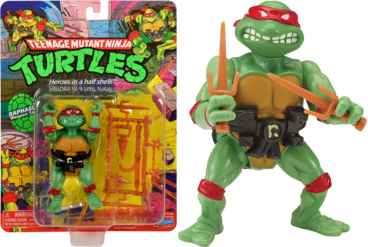 Teenage Mutant Ninja Turtles Classic TV Show Action Figure - Raphael ...