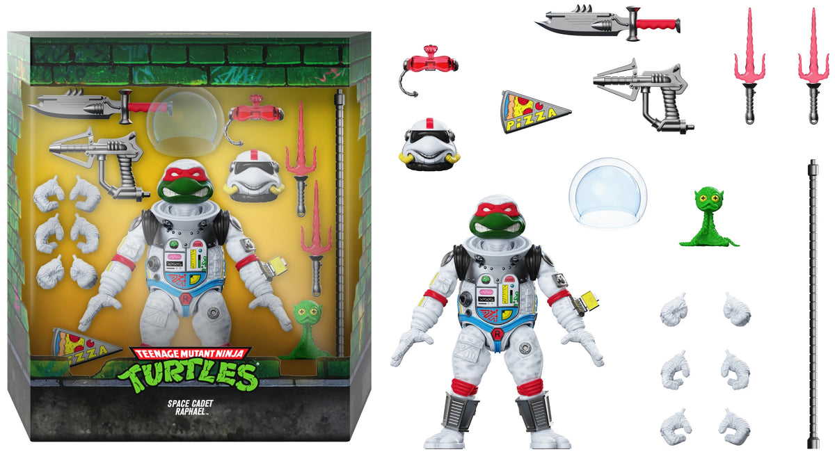 Teenage Mutant Ninja Turtles Ultimates Space Cadet Raphael 7" Inch Sca ...