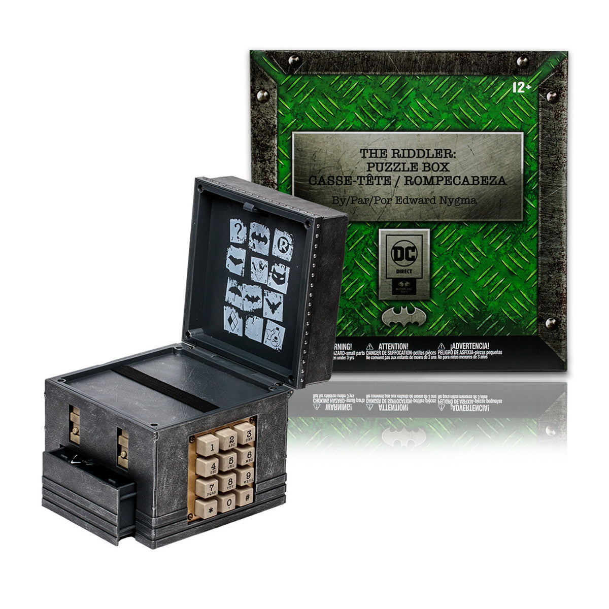 Batman The Riddler Puzzle Box by Edward Nygma Replica Prop - McFarlane ...