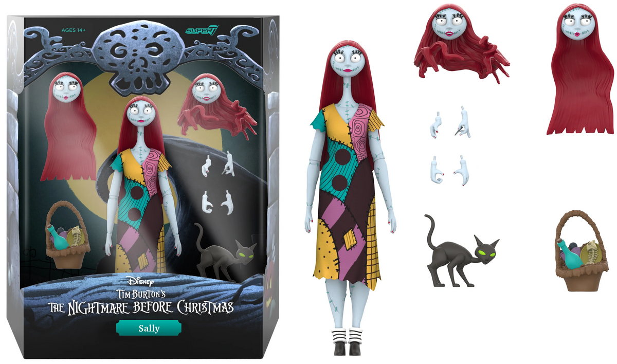 The Nightmare Before Christmas Ultimates Sally 7" Inch Scale Action Fi ...