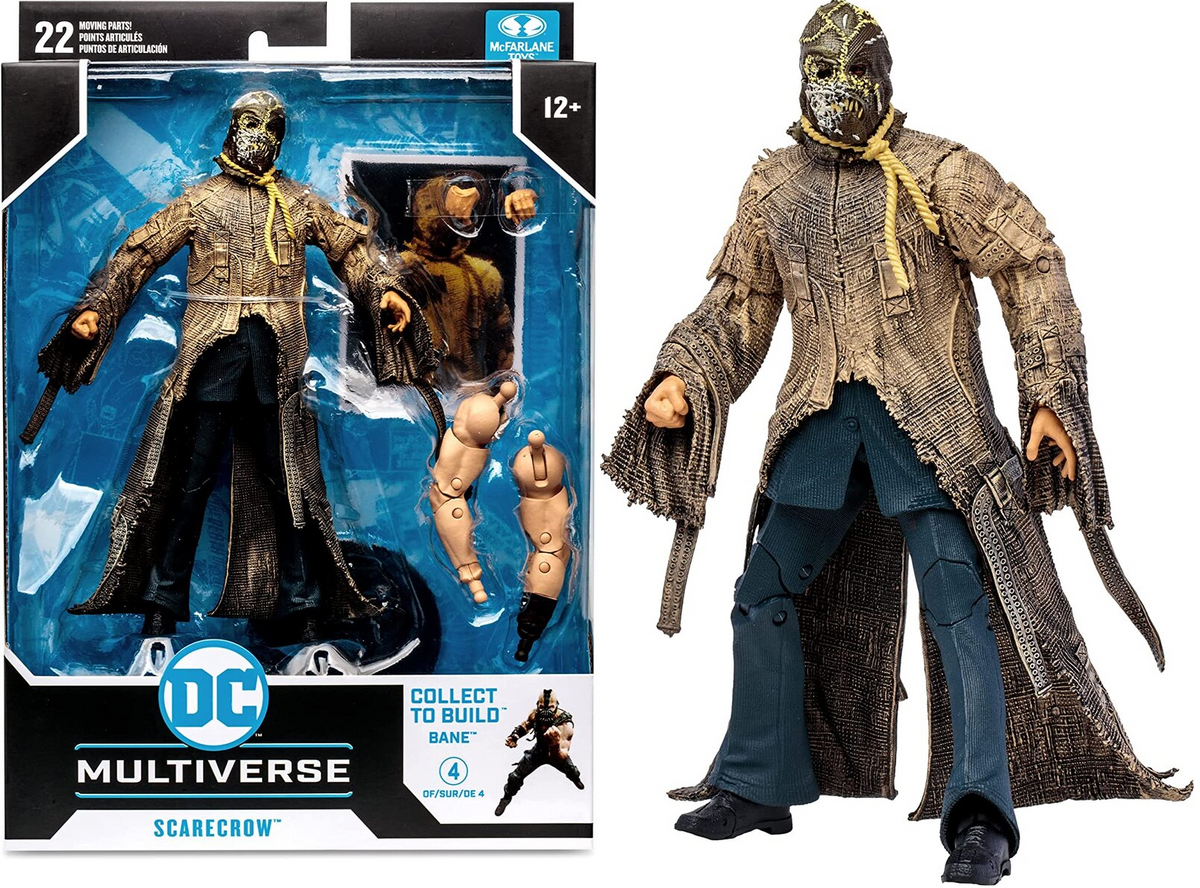 DC Multiverse Scarecrow (Dark Knight Trilogy) (Build a Figure - Bane ...