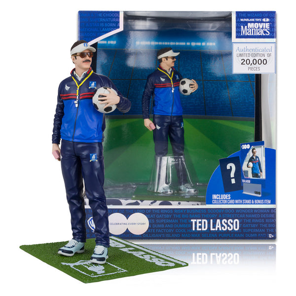 Ted Lasso (WB 100: Movie Maniacs) 6" Inch Scaled Posed Figure - McFarl ...