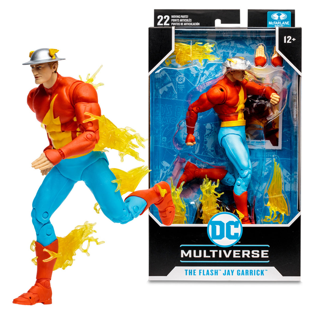 DC Multiverse The Flash: Jay Garrick (The Flash Age) 7" Inch Scale Act ...